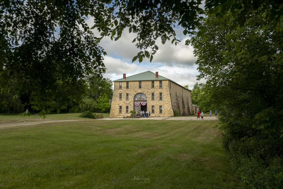 The largest barn in Iowa: Stone Barn in Stone City. - Iowa Road Trip