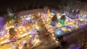 Visit the largest rural Christmas lights display in Iowa! - Iowa Road Trip