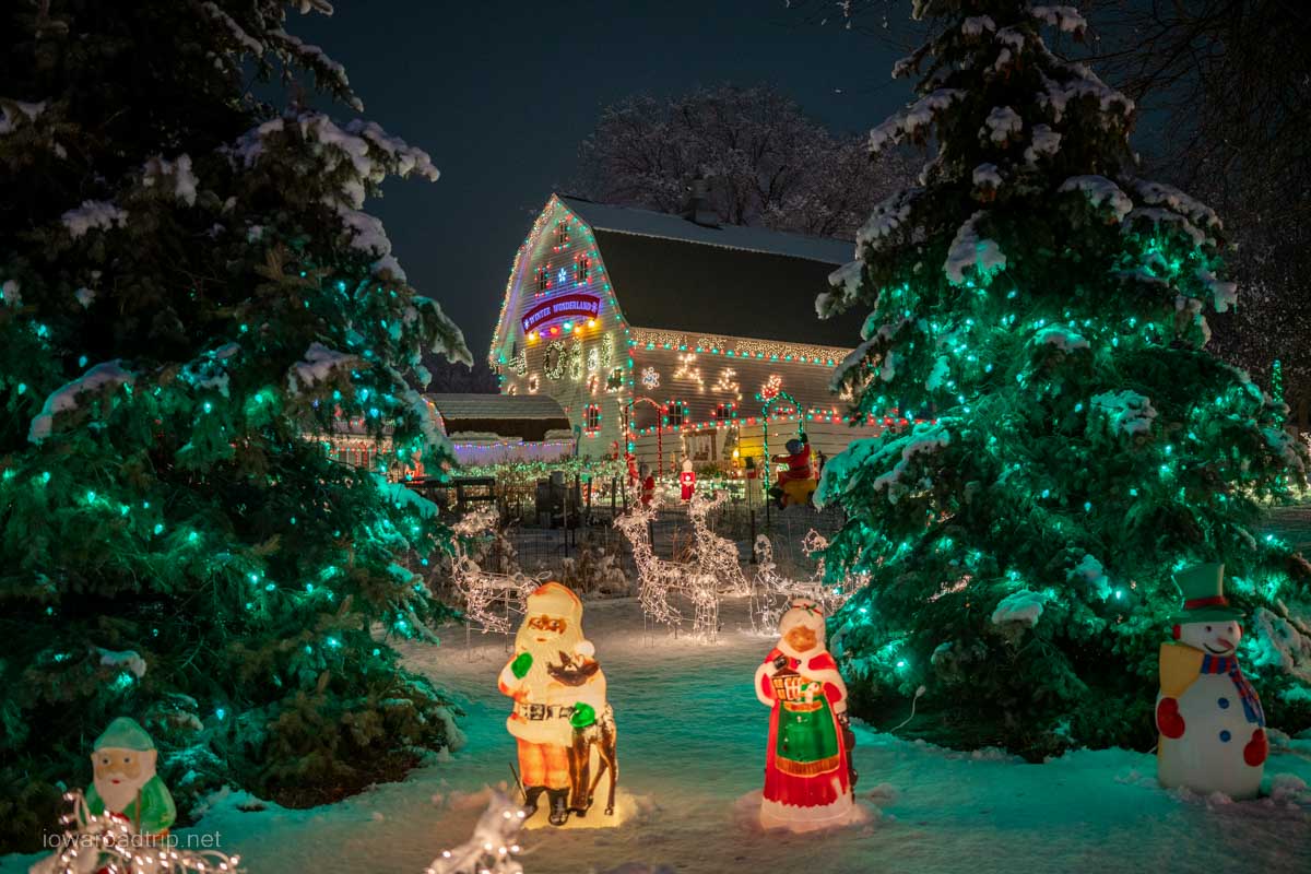 Visit Winter Wonderland in LeMars, Iowa - Iowa Road Trip