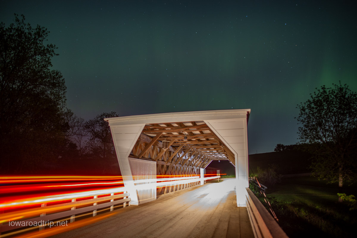 My favorite Northern Lights photos from May 10th, 2024 - Iowa Road Trip